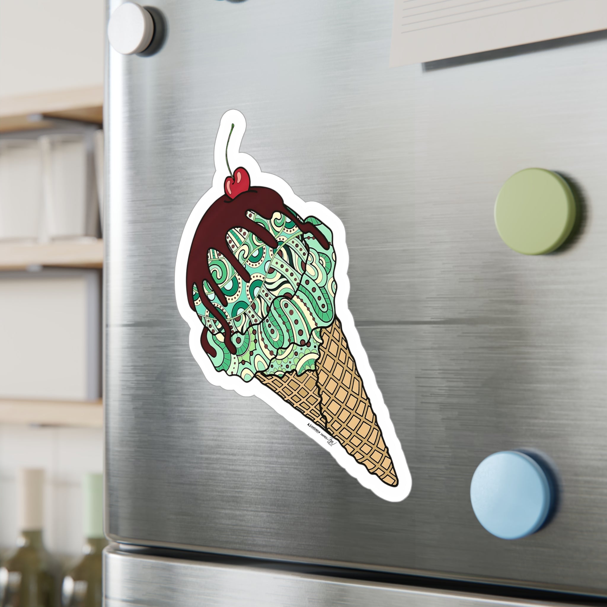 Mint Chip Delight Vinyl Decal – Andrew James Apparel